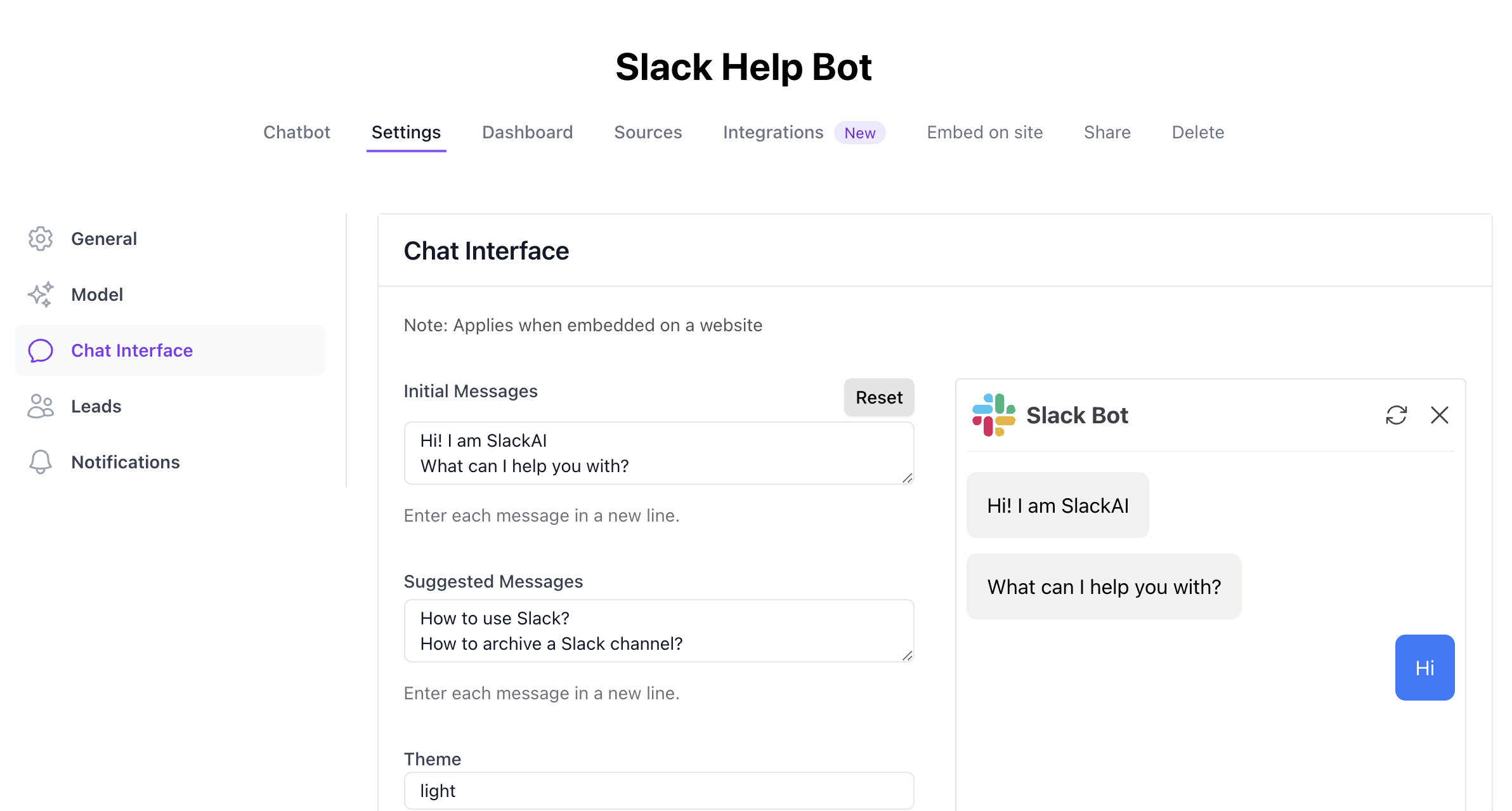 Chatbase | Custom ChatGPT for your data